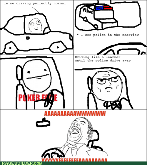 Oh God, How Many Feet to That Stoplight? - Rage Comics - rage comics