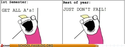 Lower ALL The Expectations! - School of Fail - homework class test