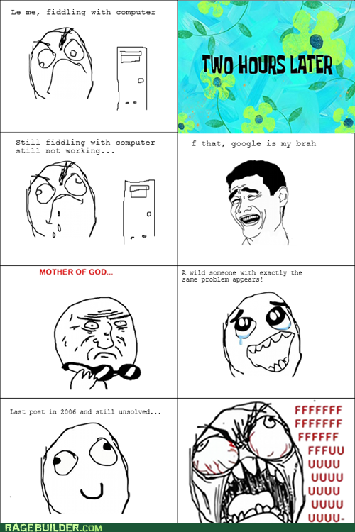 I Bet He Just Got a New Computer - Rage Comics - rage comics