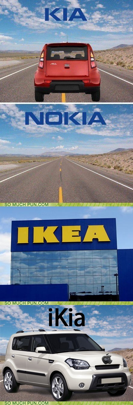 Puns - kia - Funny Puns - Pun Pictures - Cheezburger