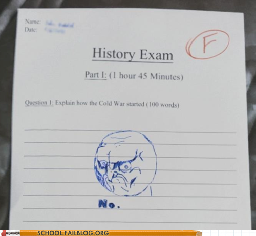 School of Fail: F - School of Fail - homework class test