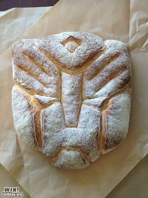 Transformers Bread WIN - WIN! - epic win photos