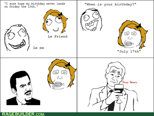 I Forsee Many Happy Birthdays In Your Future - Rage Comics - rage comics