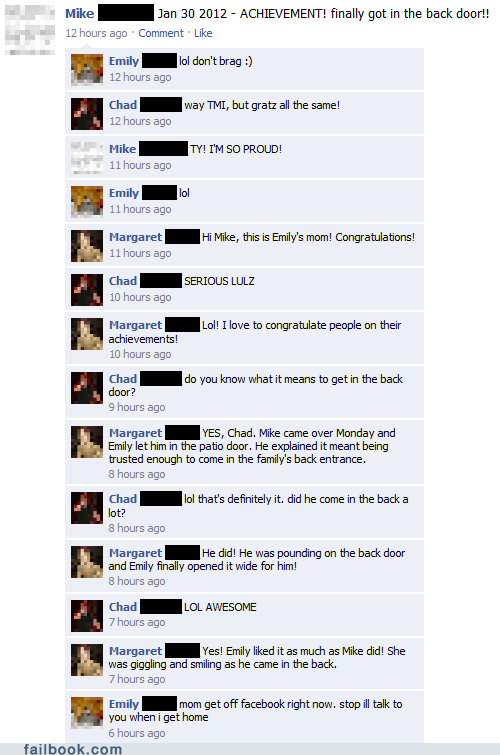 The "Back Door" - Failbook - Failing On Facebook