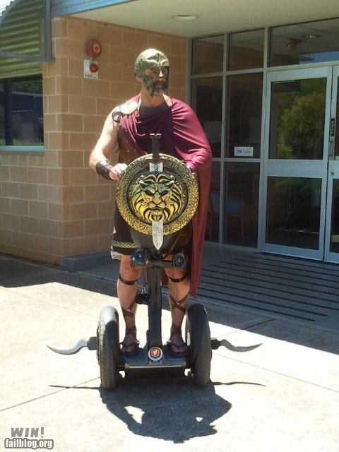 Sparta Segway WIN - WIN! - epic win photos