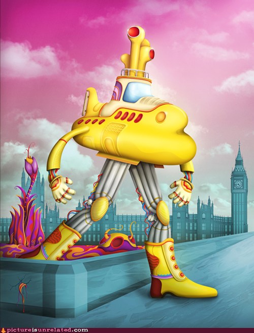 The Yellow Submarine Is Coming to Where You Live - Picture Is Unrelated ...