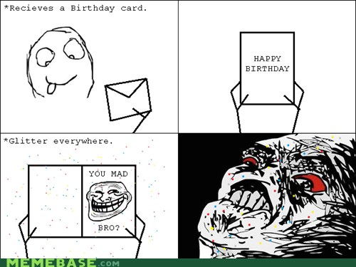 Rage Comics: For a Princess on Her Birthday! - Memebase - Funny Memes