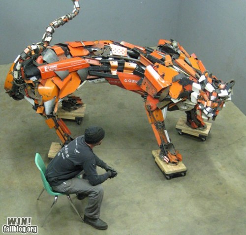 Scrap Metal Beast WIN - WIN! - epic win photos