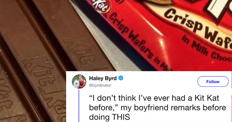Internet Outraged Over The Way Girl's Boyfriend Eats Kit Kats - FAIL ...