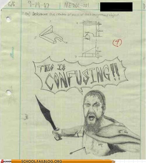 Tonight We Dine In The Cafeteria! - School of Fail - homework class test