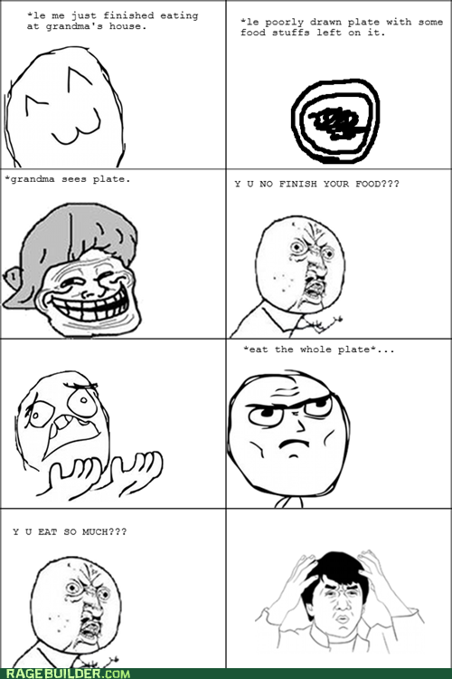 Rage Comics - Y U No Guy - Rage Comics - rage comics - Cheezburger