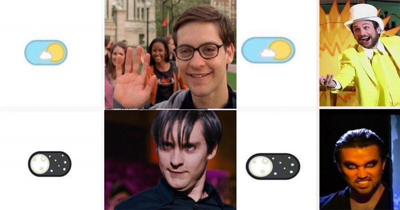 Day/Night Memes Celebrate Our Light And Dark Sides - Memebase - Funny Memes