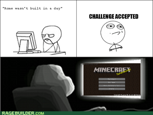 Rage Comics - minecraft - Page 2 - Rage Comics - rage comics - Cheezburger
