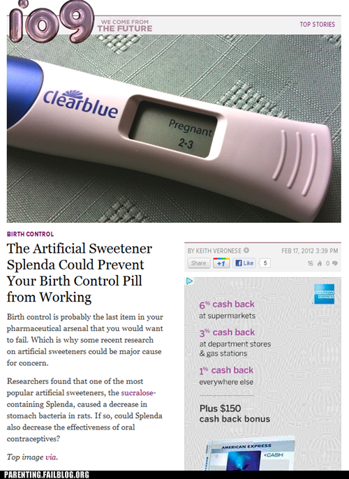 Another Reason to Just Go Ahead and Use Real Sugar - Parenting - crazy ...