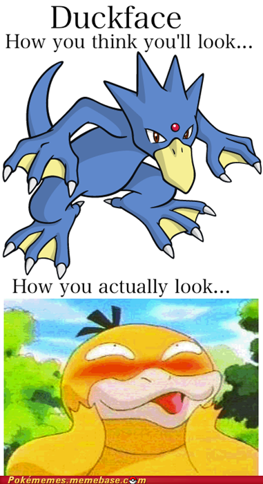 Badass Duckface - Pokémemes - Pokémon, Pokémon GO