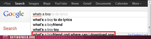 Forever Alone Google Autocomplete - Dating Fails - dating memes, dating ...
