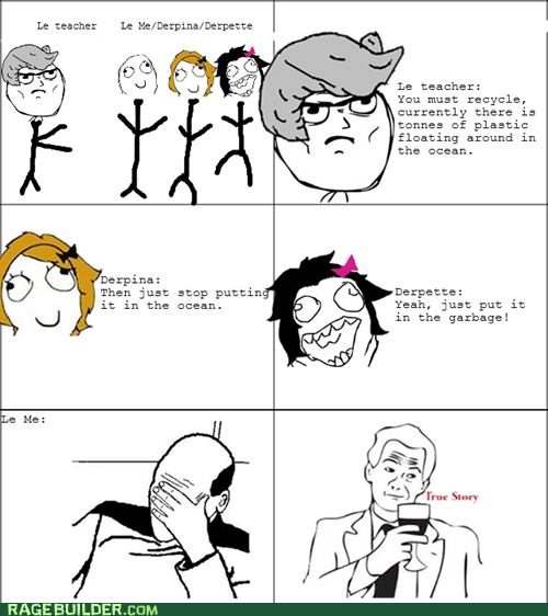 It All Flows Down - Rage Comics - rage comics