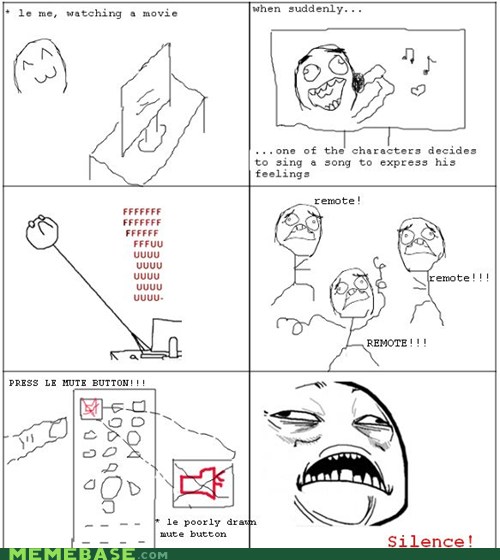 Not Another Musical Number! - Rage Comics - rage comics