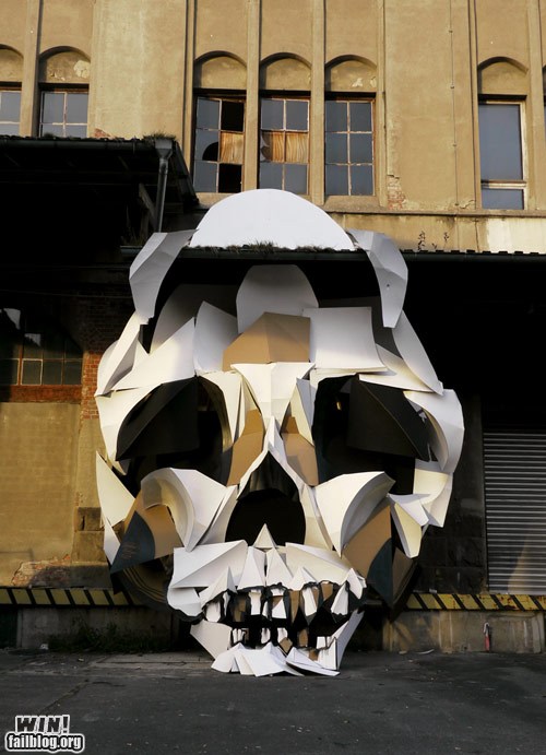 Hacked IRL: Paper Memento Mori - WIN! - epic win photos