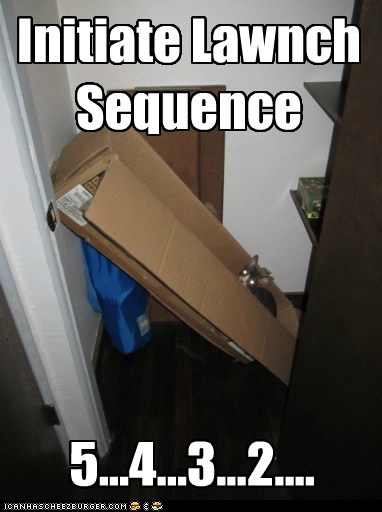 Initiate Lawnch Sequence - Lolcats - lol | cat memes | funny cats ...