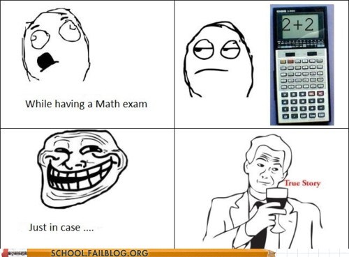 You Can Never Be Too Careful - School of Fail - homework class test