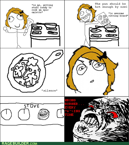 Waiting for the Sizzle - Rage Comics - rage comics