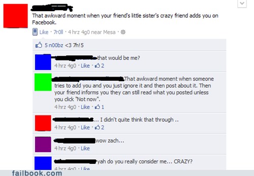 Privacy Settings Are Your Friend - Failbook - Failing On Facebook