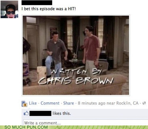 Puns - chris brown - Funny Puns - Pun Pictures - Cheezburger