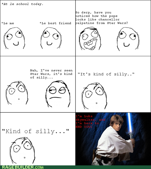 Revenge of the Jedi - Rage Comics - rage comics