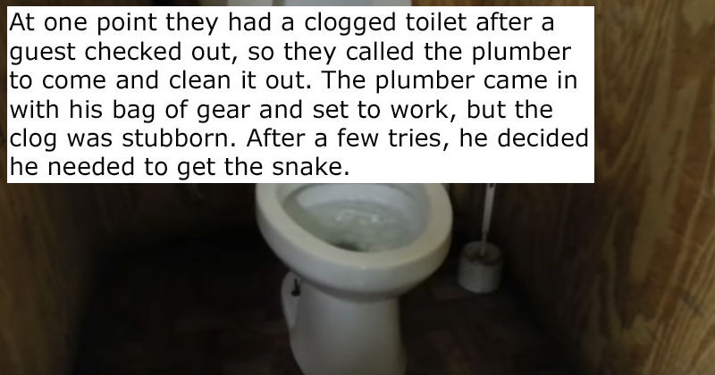 Motel Plumber Creates Waking Nightmare When Unclogging Toilet - FAIL ...