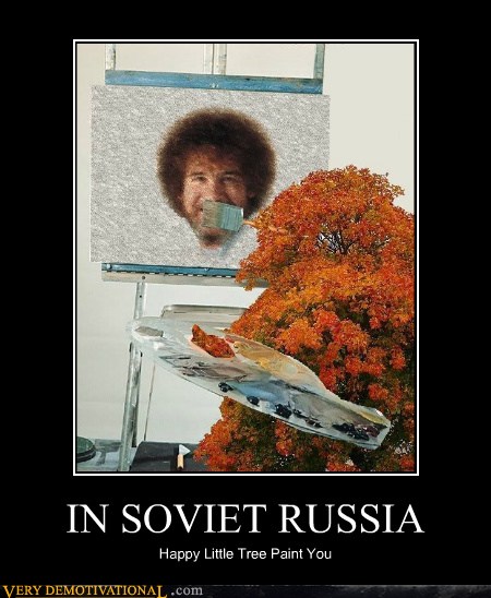 Tree Painting Bob Ross Meme