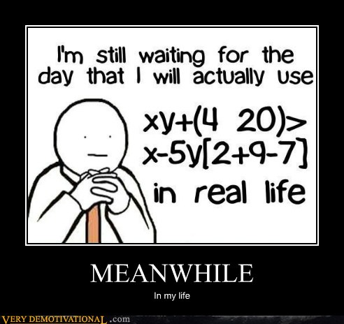 Grappige Algebra Memes