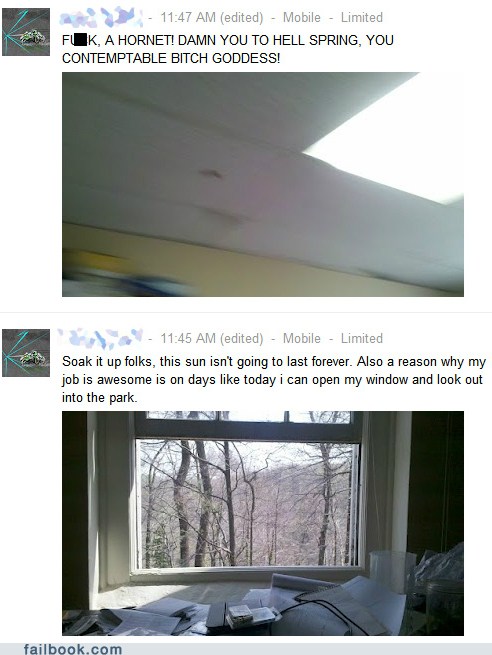 Spring is in The Air - Failbook - Failing On Facebook