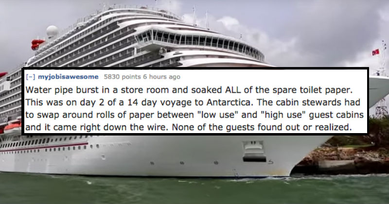 10 Cruise Ship Workers Share Disasters That The Passengers Never Found ...