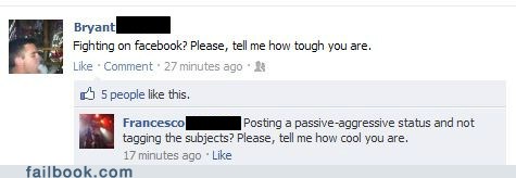 Cool and Tough - Failbook - Failing On Facebook