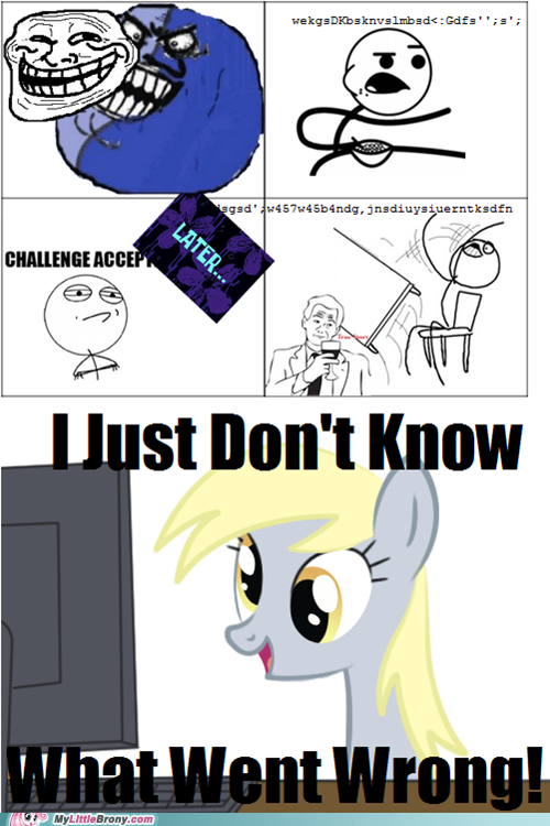 Making Rage Comics is Hard Work - My Little Brony - my little pony ...