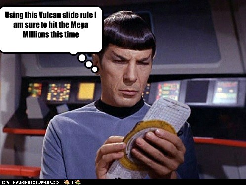 Set Phasers to LOL - slide rule - sci fi fantasy - Cheezburger