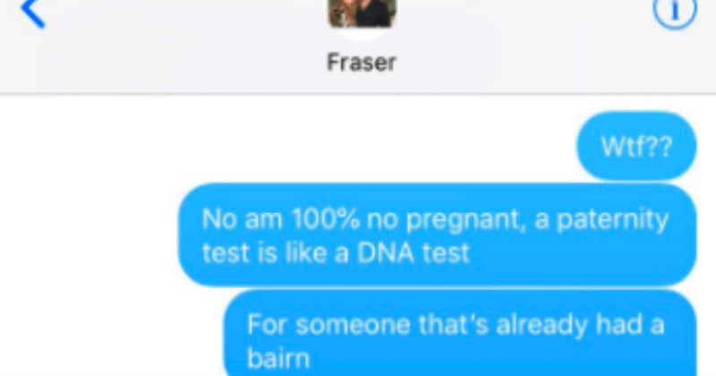 Girl Terrifies Boyfriend With Ridiculous Anonymous Text From Health ...