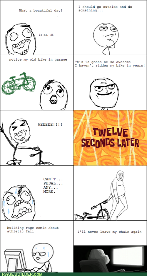 My Chair Missed Me Anyway - Rage Comics - rage comics