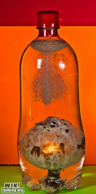 Bottled Explosion WIN - WIN! - epic win photos