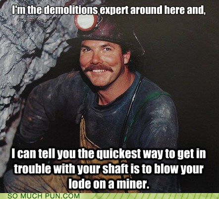 He Knows From Experience - Puns - Pun Pictures