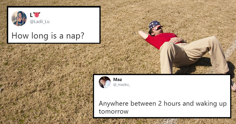 Twitter Is Fiercely Debating How Long A Nap Is Supposed To Be ...