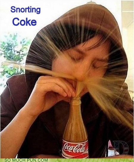 Puns - coca cola - Funny Puns - Pun Pictures - Cheezburger