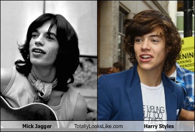Mick Jagger Totally Looks Like Harry Styles - Totally Looks Like