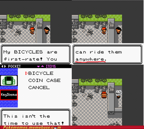 Pokémemes - bicycle - Pokemon Memes - Pokémon, Pokémon GO - Cheezburger