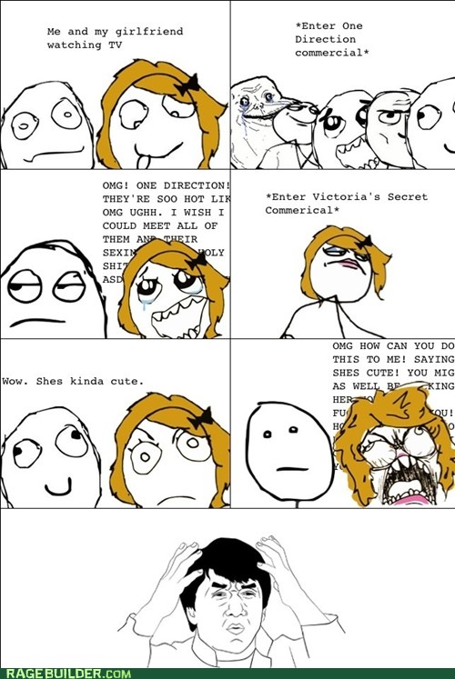 Girls Make Zero Sense - Rage Comics - rage comics