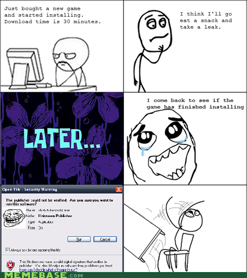 What's Next, You Need to Restart? - Rage Comics - rage comics