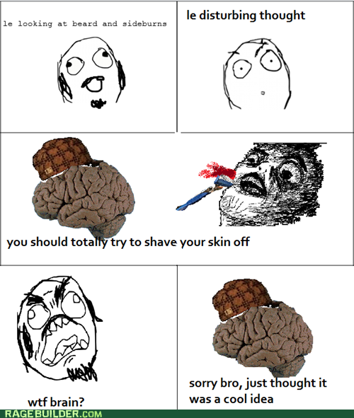 WTF Brain? - Rage Comics - rage comics