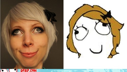 Derp - derpina - Derp Face Derps - hurr durr derp face - derp - Cheezburger