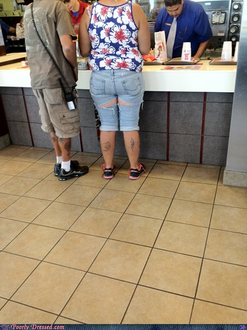 Come On, Go Full Cutoff! - Poorly Dressed - fashion fail